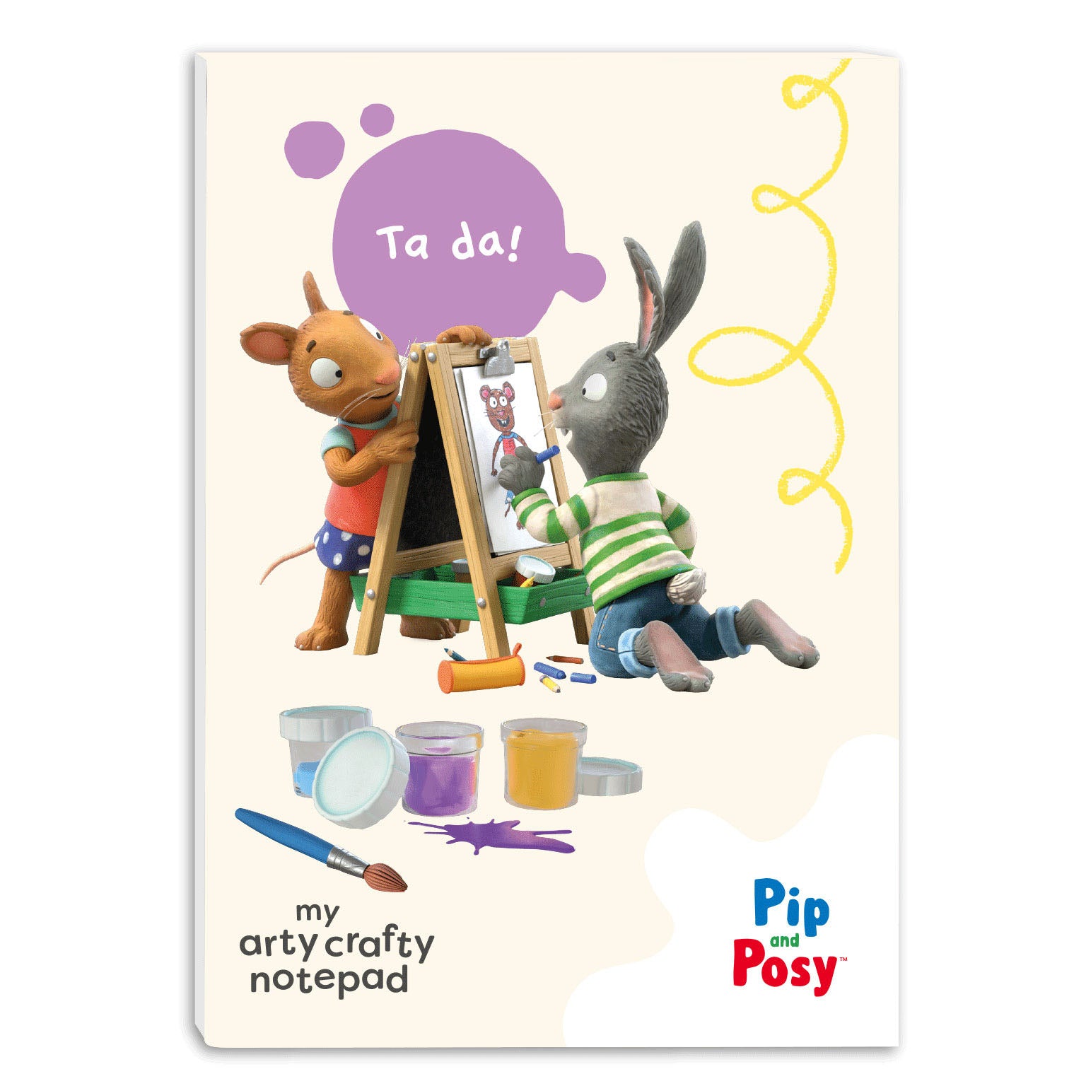 Arty Crafty Notepad – Pip and Posy Webshop
